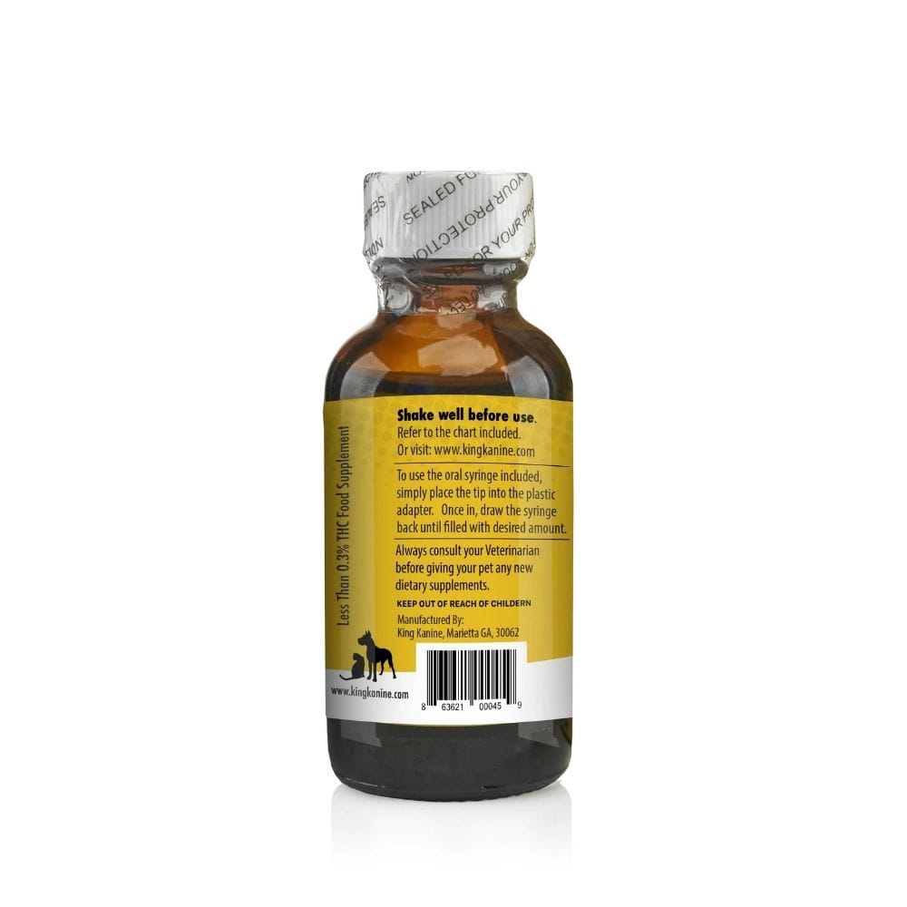 KING KALM Copaiba And CBD Oil For Dogs and Cats 600mg